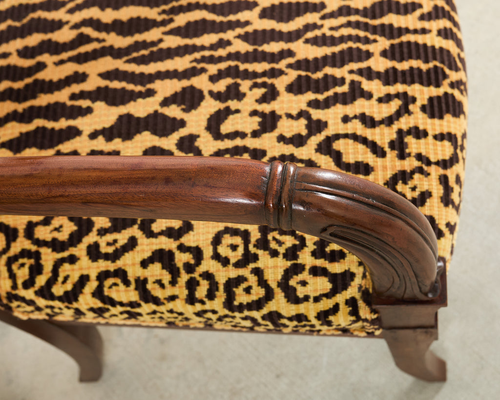 Set of Six English Regency Style Anglo-Indian Dining Chairs – Erin Lane ...