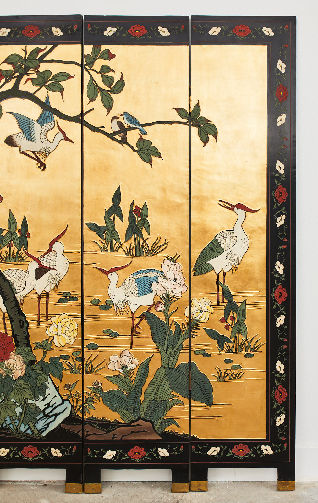 Asian Coromandel Screens – Tagged "painted screens" – Erin Lane Estate